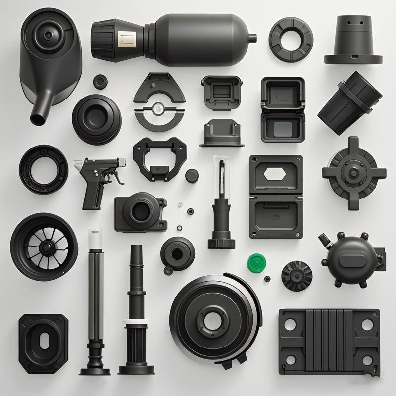 Surface Finish Customizable Plastic Injection Molded Parts large ...