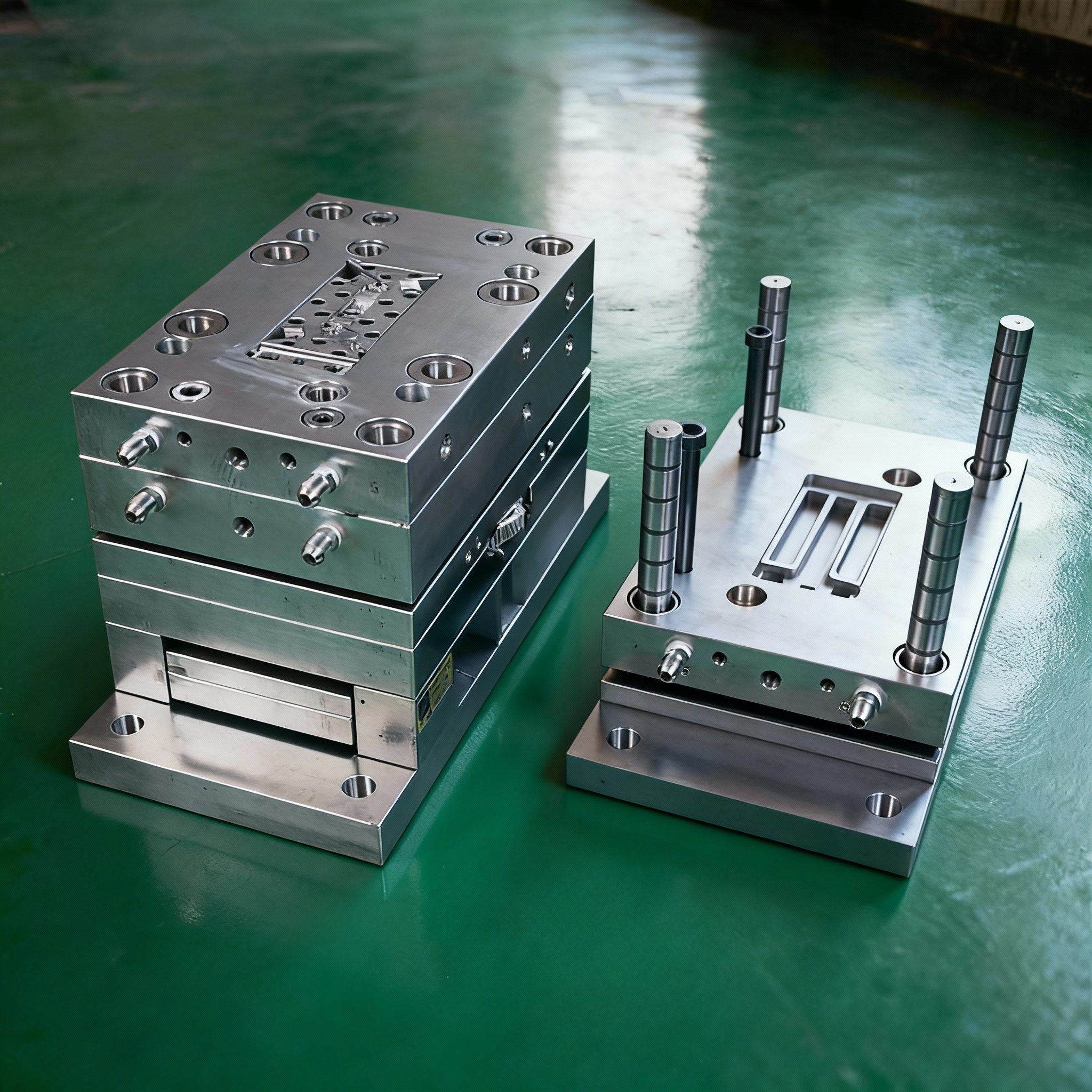 Painting Plastic Injection Mold Single Cavity Multi Cavity Custom ...
